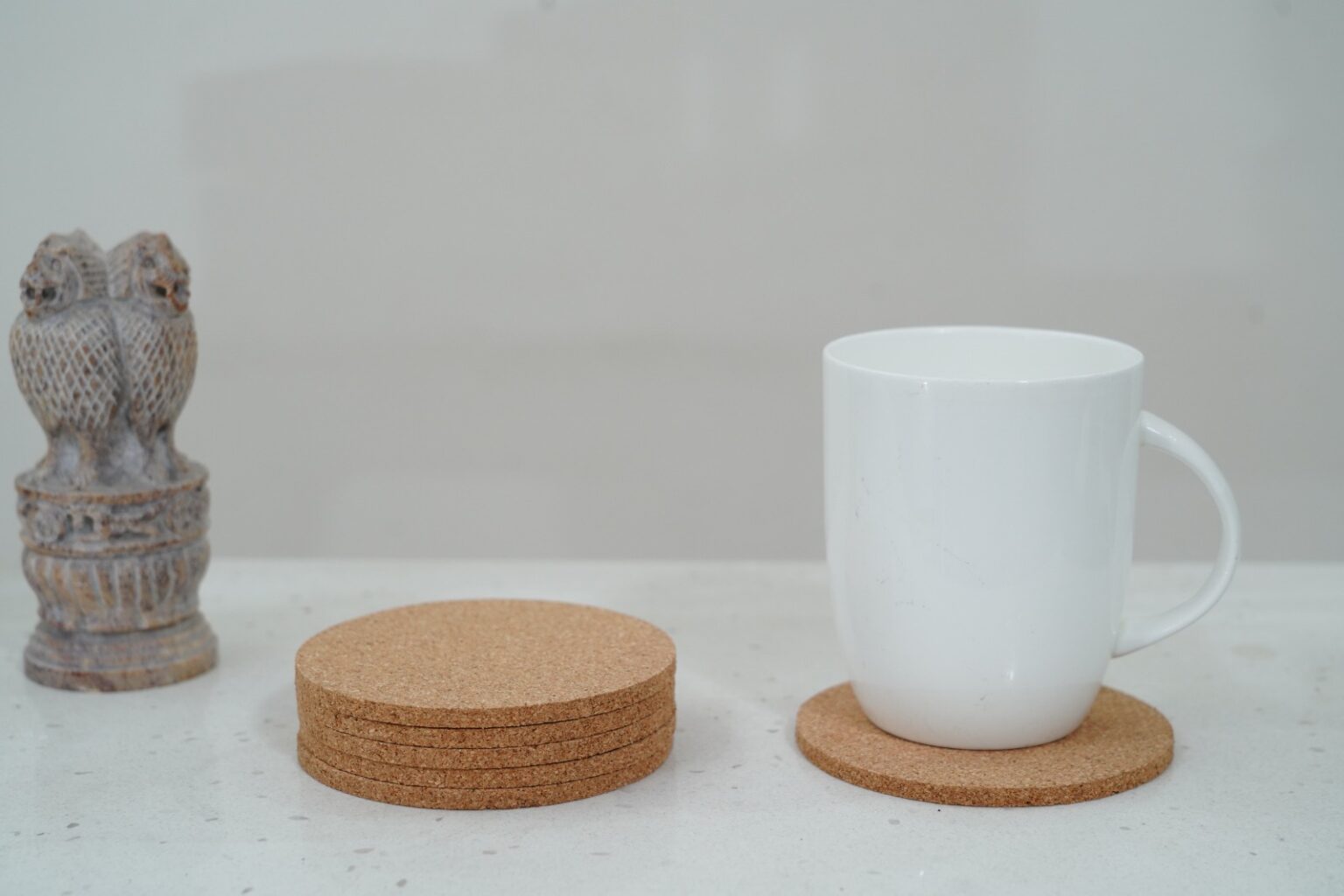 Buy Cork Coasters Online in India | Eco-Friendly Drink Coaster Sets | 9Cork